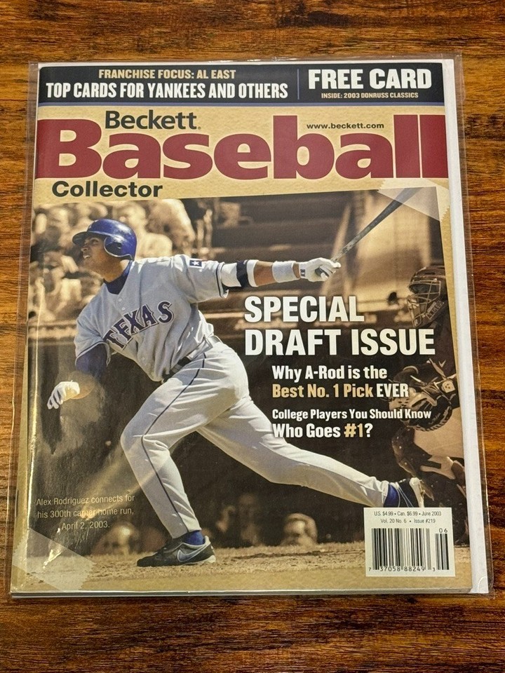 15 Vintage Beckett Baseball Card Magazines Lot 90s 00s MLB Babe Ruth ...
