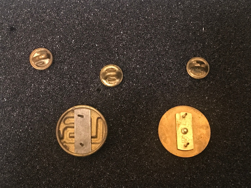 WW2 US Army Engineer Corps EM Brass Collar Insignia - Pair | eBay