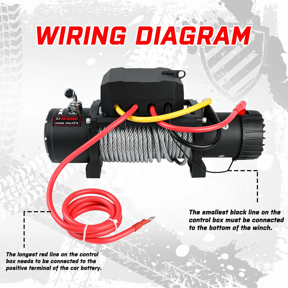 X-BULL Winch Control Box fit 10000LB 12000LB 13000LBS Winch with ...