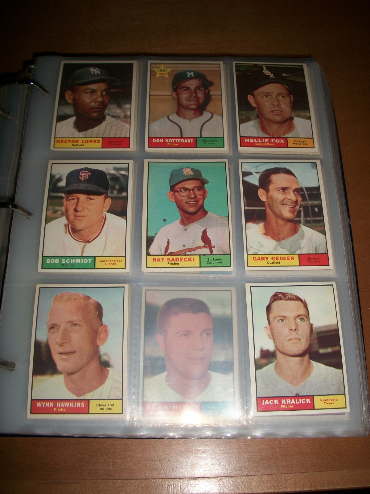1961 Topps Baseball LOT OF 530 Beauties You Won't Find Better ...