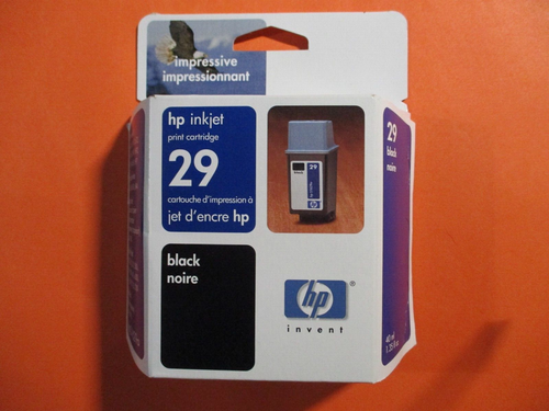 Hp 29 Inkjet Print Cartridge Black exp Jan 2004 Sealed | eBay