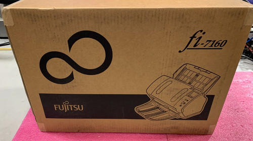 FUJITSU FI-7160 DESKTOP DOCUMENT SCANNER PA03670-B085 W/ TRAY - NIB ...