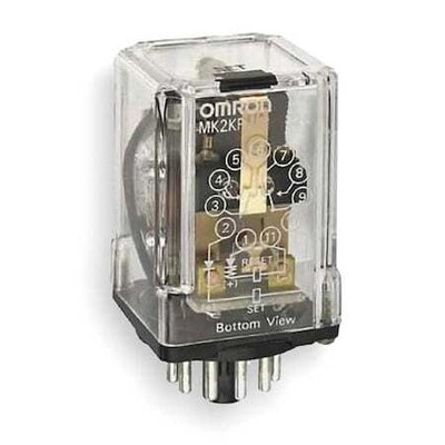 Omron Mk2kp-Ua-Ac24 Latching Relay,11 Pins,Octal,24Vac | eBay