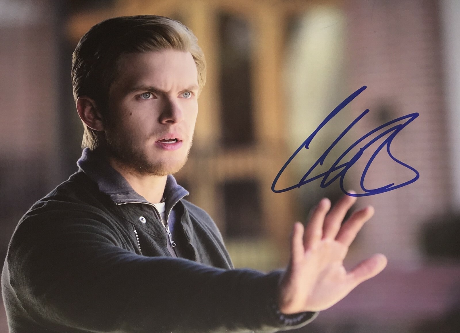 Chris Brochu Vampire Diaries Actor Signed 8x10 Autographed Photo COA E4 ...