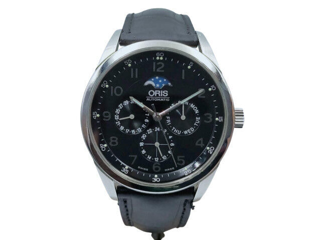 Oris Artelier Men's Black Watch - 7516 for sale online | eBay