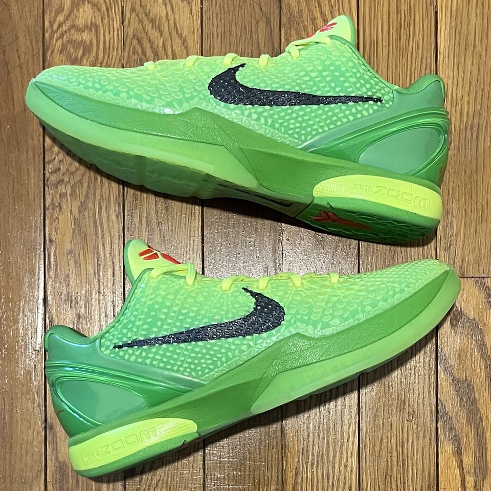 Size 9.5 Nike Kobe 6 Protro Grinch Reverse Mambacita Jordan Travis SB ...