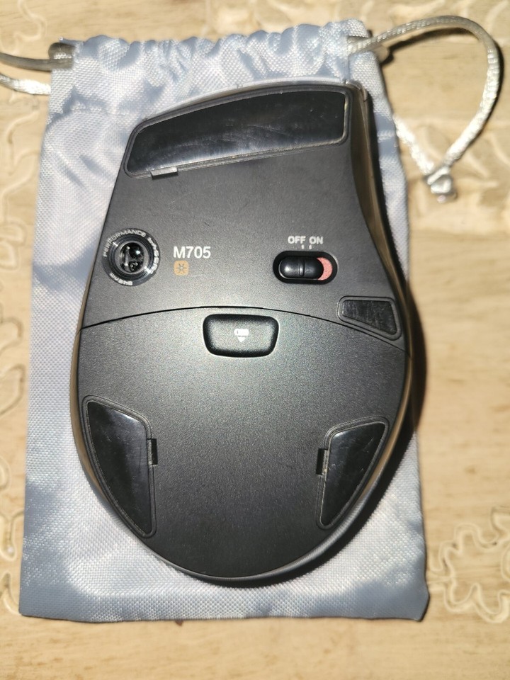Logitech Marathon M705 ( M-R0073 ) Wireless Laser Mouse with Unifying ...