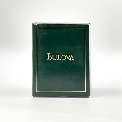 Vintage Bulova Green Watch Case Display Storage Collection Box | eBay