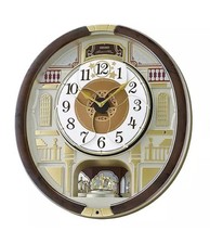 Seiko 12 Hi-fi Melodies in Motion Chiming Wall Clock QXM290SRH for sale ...