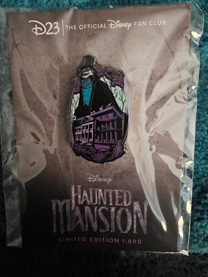 D23 Exclusive - Live Action Haunted Mansion Hat Box Ghost LE 1000 | eBay