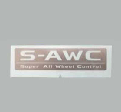 Mitsubishi Genuine OEM OUTLANDER PHEV GG Decal Sticker Rear "S-AWC" | eBay