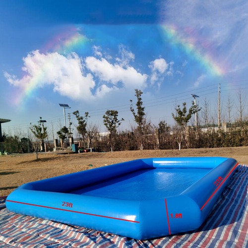 Inflatable Pool Water Walking Ball Family Swimming Pool with Blower ...