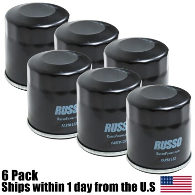 6PK Oil Filter for Exmark 126-5234 120-4276 127-9222 LC1P92F-1 SV820 ...