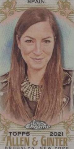 2021 Topps Allen & Ginter's Chrome - Mini #206 Sarah Spain (RC) for ...