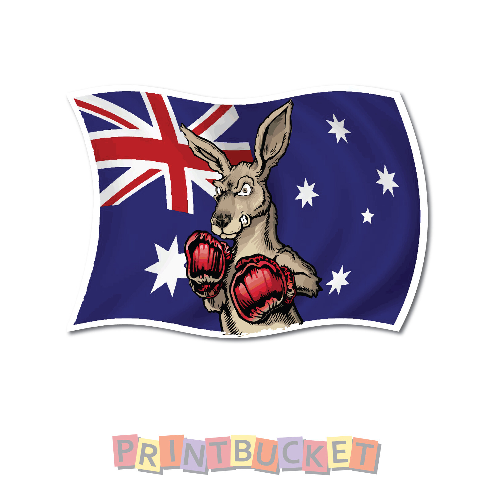 Australian Boxing Kangaroo