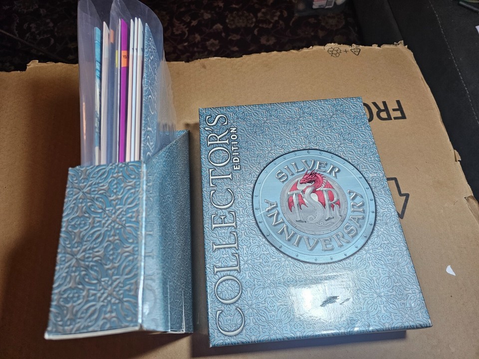 1999 D&D COLLECTOR'S EDITION SILVER ANNIVERSARY TSR SET DUNGEONS ...