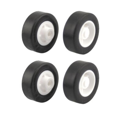 4x Mini Wheels 18x6.5x1.9mm for 2mm Axis Miniature Wheels Model Making ...