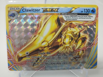 Pokemon Clawitzer Break 35/114 Steam Siege | eBay