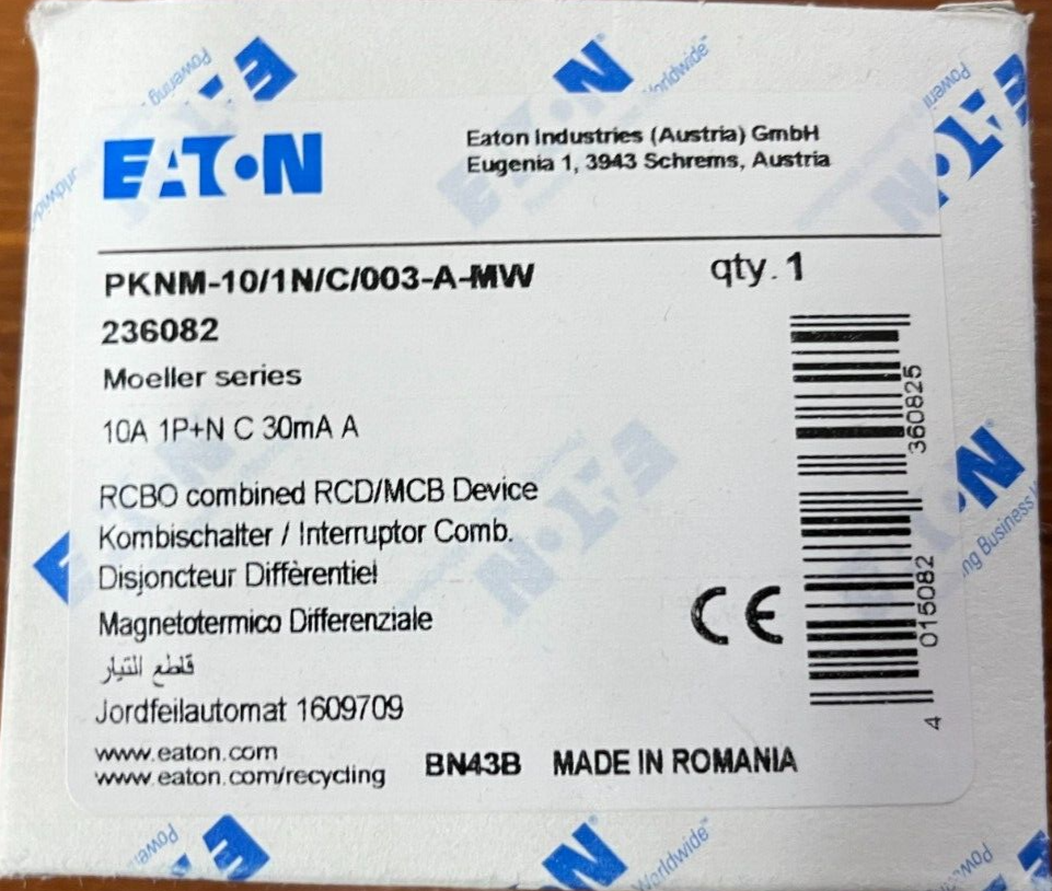 EATON PKNM-10/1N/C/003-A-MW ( Factory ) for sale online | eBay