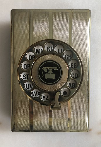 Vintage Rotary Dial A Name Phone Index Address Book. | eBay