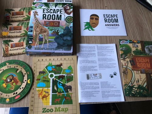 JEU DE SOCIÉTÉ ESCAPE ROOM ZOO RARE | eBay