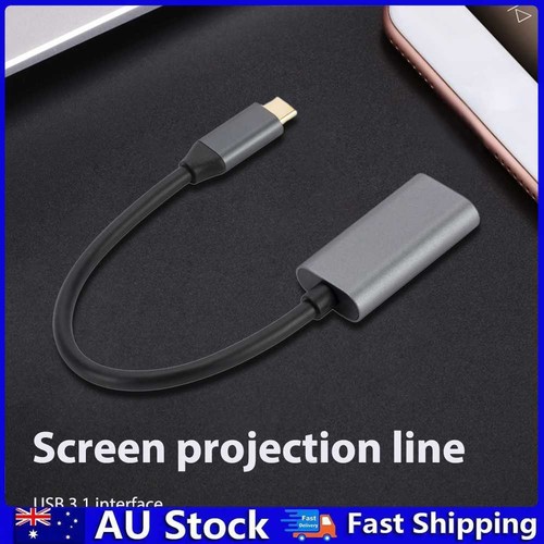 USB 3.1 Type C To HDMI-compatible Adapter Cable Android Phone Screen ...
