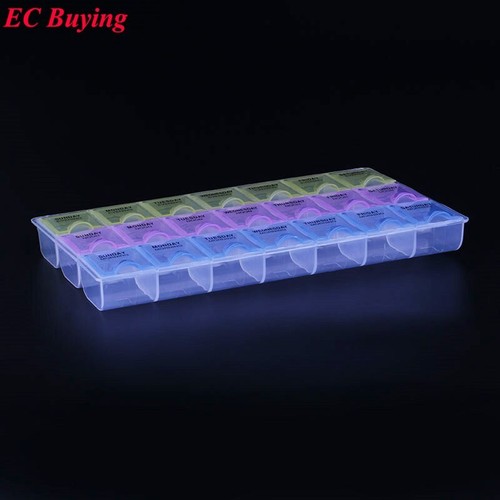 1pcs 21 Cells IC Electronic Component Mini Storage Box Case 218*123*25 ...