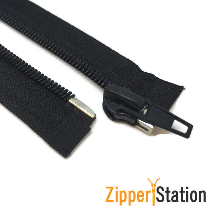 Nylon Open End Zip - No 5 Autolock Zipper for Coat & Jacket Zips in 22 ...