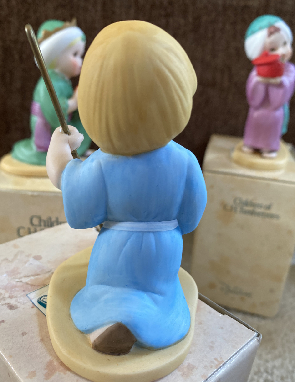 Vintage Children of C. H. Twelvetrees Porcelain Nativity Scene - 1987 ...