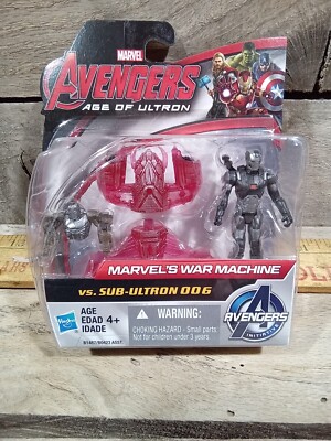 Avengers Marvel War Machine vs. Sub Ultron Action Figure | eBay