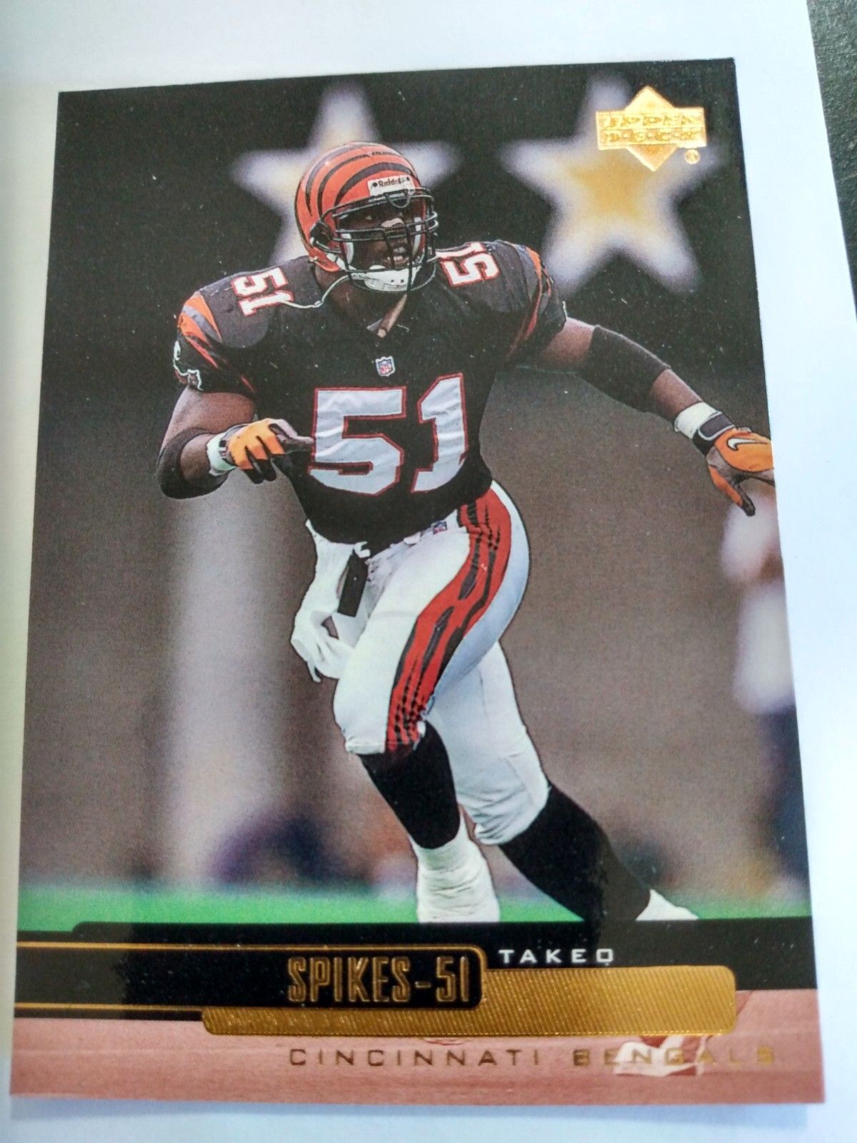 1999 Upper Deck - #48 Takeo Spikes - Cincinnati Bengals - Linebacker | eBay