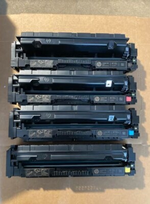 4 Genuine HP Color LaserJet Pro M452 M477 H/Y Color Toner CF411A CF410X ...