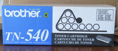 Genuine Brother TN540 Black Toner Cartridge - NEW 12502609674 | eBay