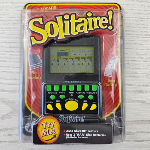 Westminster Solitaire Pocket Arcade Handheld Electronic Portable Game ...