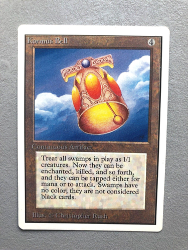Mtg Carte Magic Unlimited Kormus Bell Front : LP Back : MP | eBay