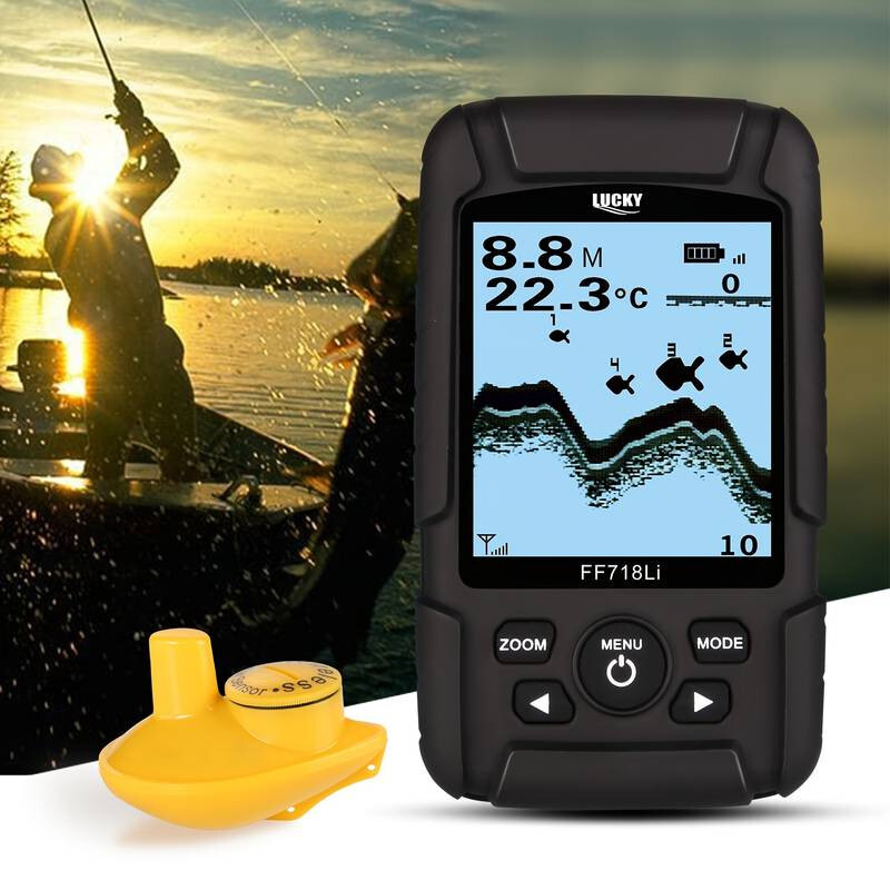 Wireless Fish Finder - 180 Metre Range, Sonar, Depth, Features. Limited ...