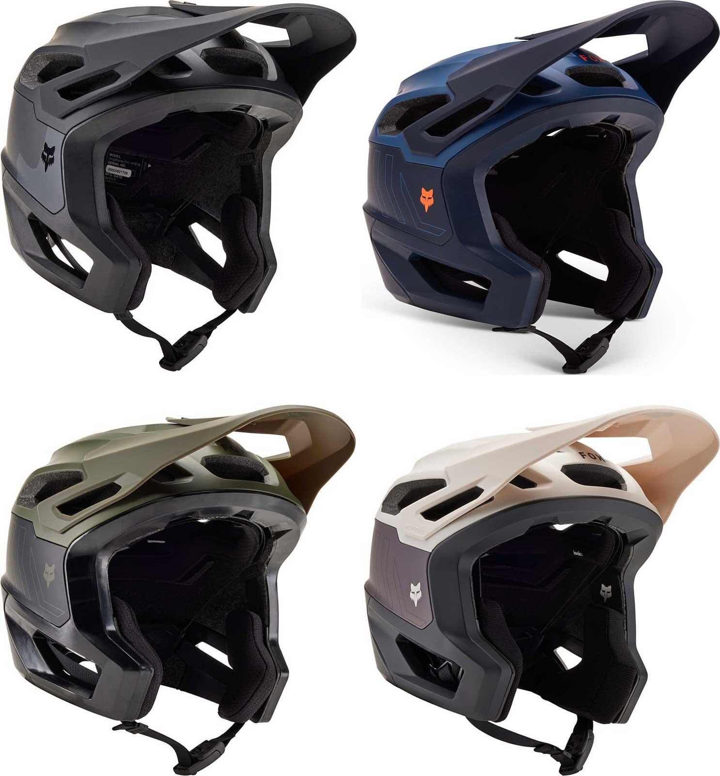 Fox Racing Dropframe Pro Runn MTB Helmet Adult Mountain Bike | eBay