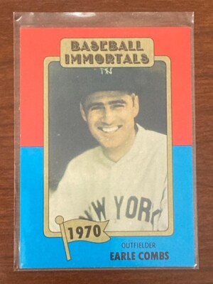 EARLE COMBS 1980 SSPC NEW YORK YANKEES CARD #116 | eBay