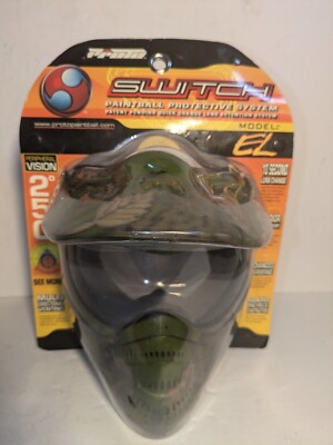 Proto Switch FS EL Paintball/Airsoft mask with Detachable Visor | eBay