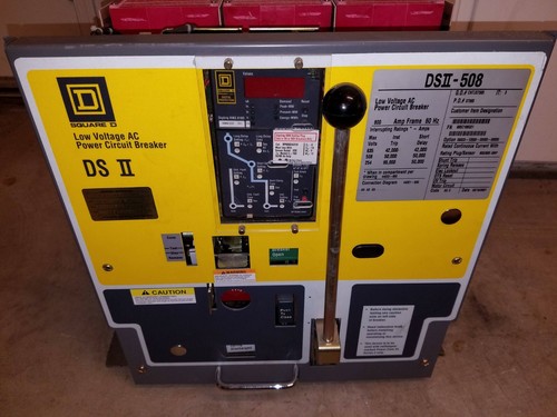 Square D 800 Amp DS508 Lig Low Voltage A/C Power Circuit Breaker( Used ...
