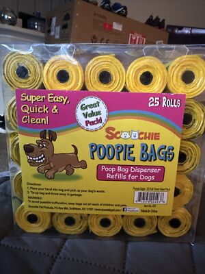 25 Roll value Pack Of Poop Bags | eBay