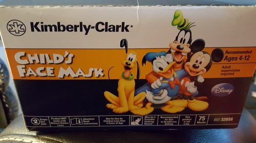 Kimberly Clark Childrens Face Mask 75 Masks for sale online | eBay