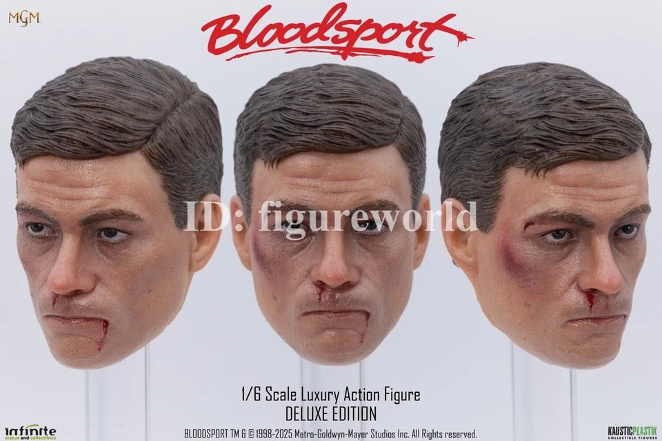 Pre-order Infinite 1/6 BLOODSPORT Frank Dux 12" Male Action Figure ...