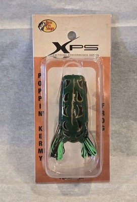 Bass Pro Shops XPS Kermy Poppin' Frog Topwater Bass Fishing Lure 2 1/4 ...