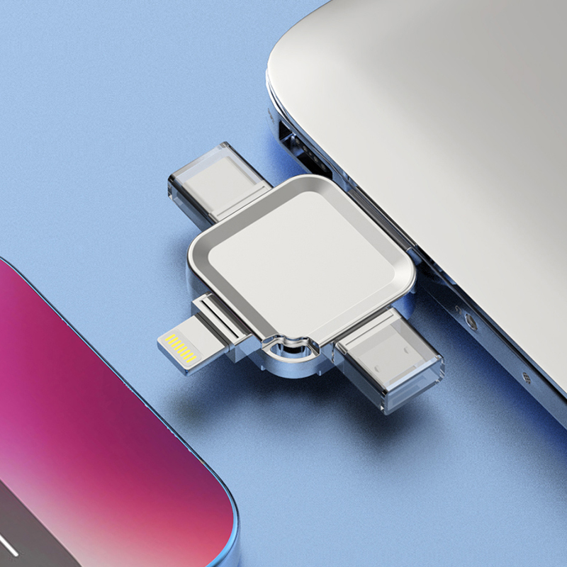 2TB 256G Backup Stick,Photo Stick USB Memory Phone Flash Drive,4 in 1 ...