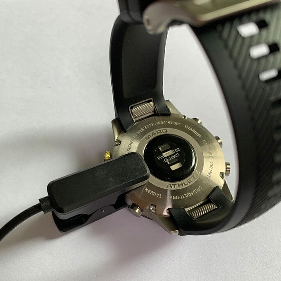 For Garmin Marq Athlete Aviator Captain Smart Watch USB Charger ...