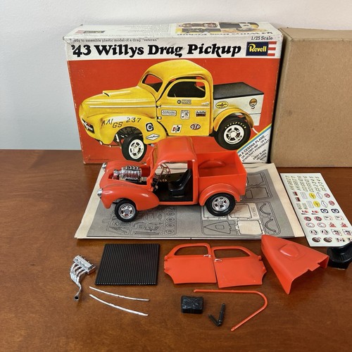 Revell 1969 1:25 1943 Willys Drag Pickup Vintage Original Small Box ...