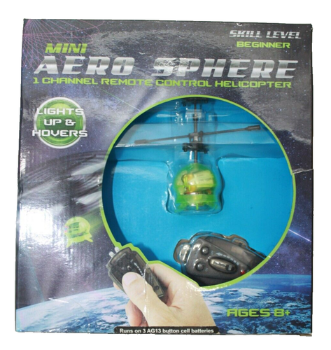Mini Aero Sphere 1 Channel Remote Control Helicopter NEW IN PACKAGE ...