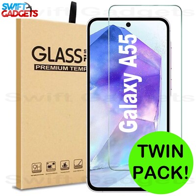 For Samsung Galaxy A55 A55 5g Tempered Glass Screen Protector Guard ...