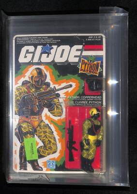 1989 Hasbro Canada G.I Joe Series 8 Python Patrol Python Copperhead AFA 75 Toy | eBay